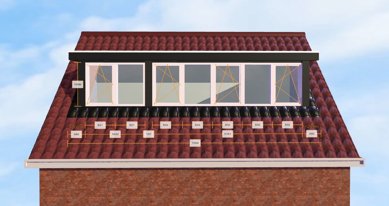 Dakkapel 6 meter: extra leefruimte en comfort🏡